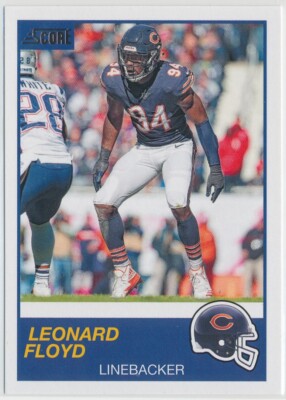 Leonard Floyd - Chicago Bears - 2019 Panini Score Football - Base ...
