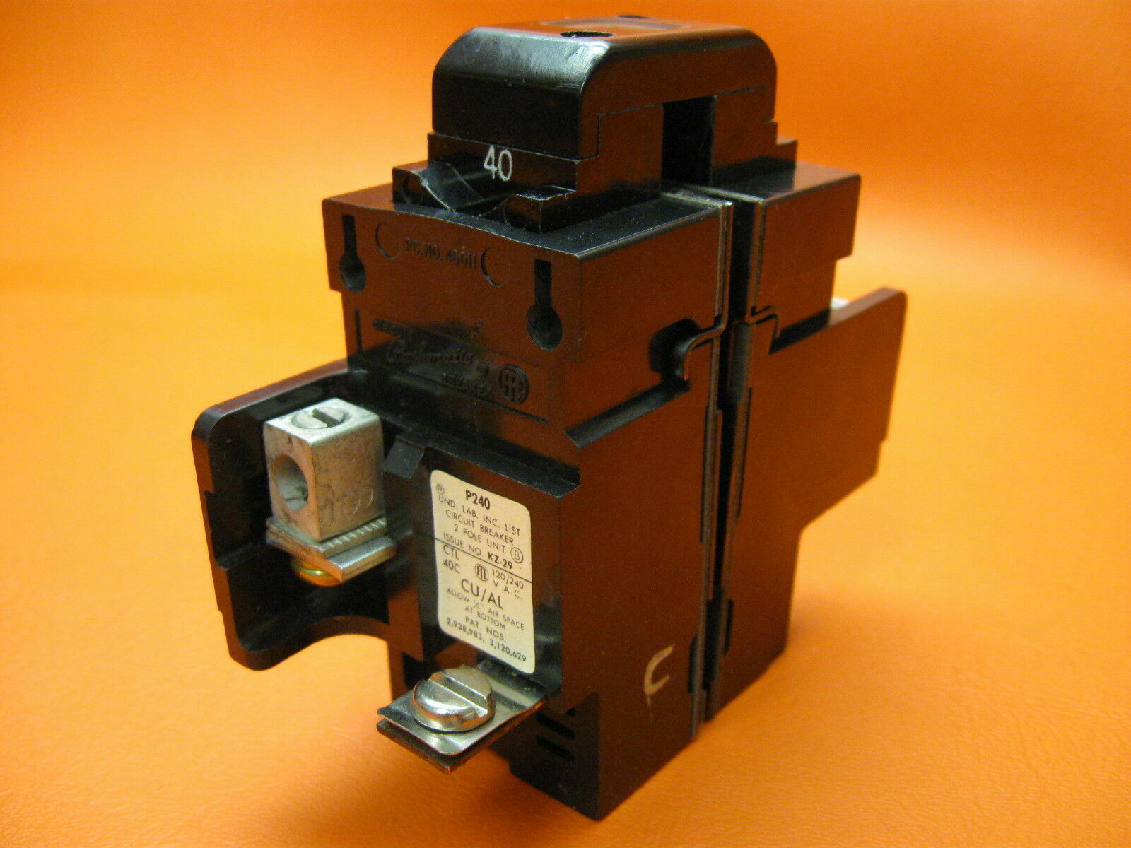 ALL AMP SIZES PUSHMATIC 1 Pole 2 Pole Breakers P115 P120 P230 P240 P260 ...