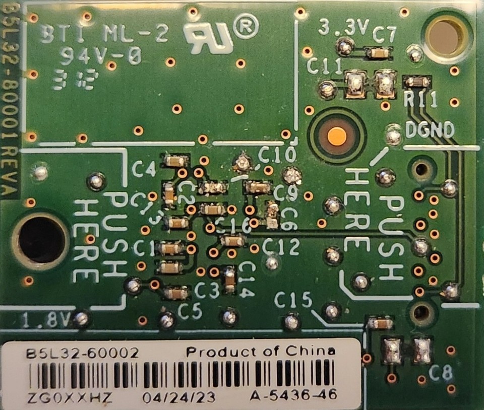 B5L32-60002 HP 16GB eMMC Embedded MultiMedia Card for many HP LaserJet ...