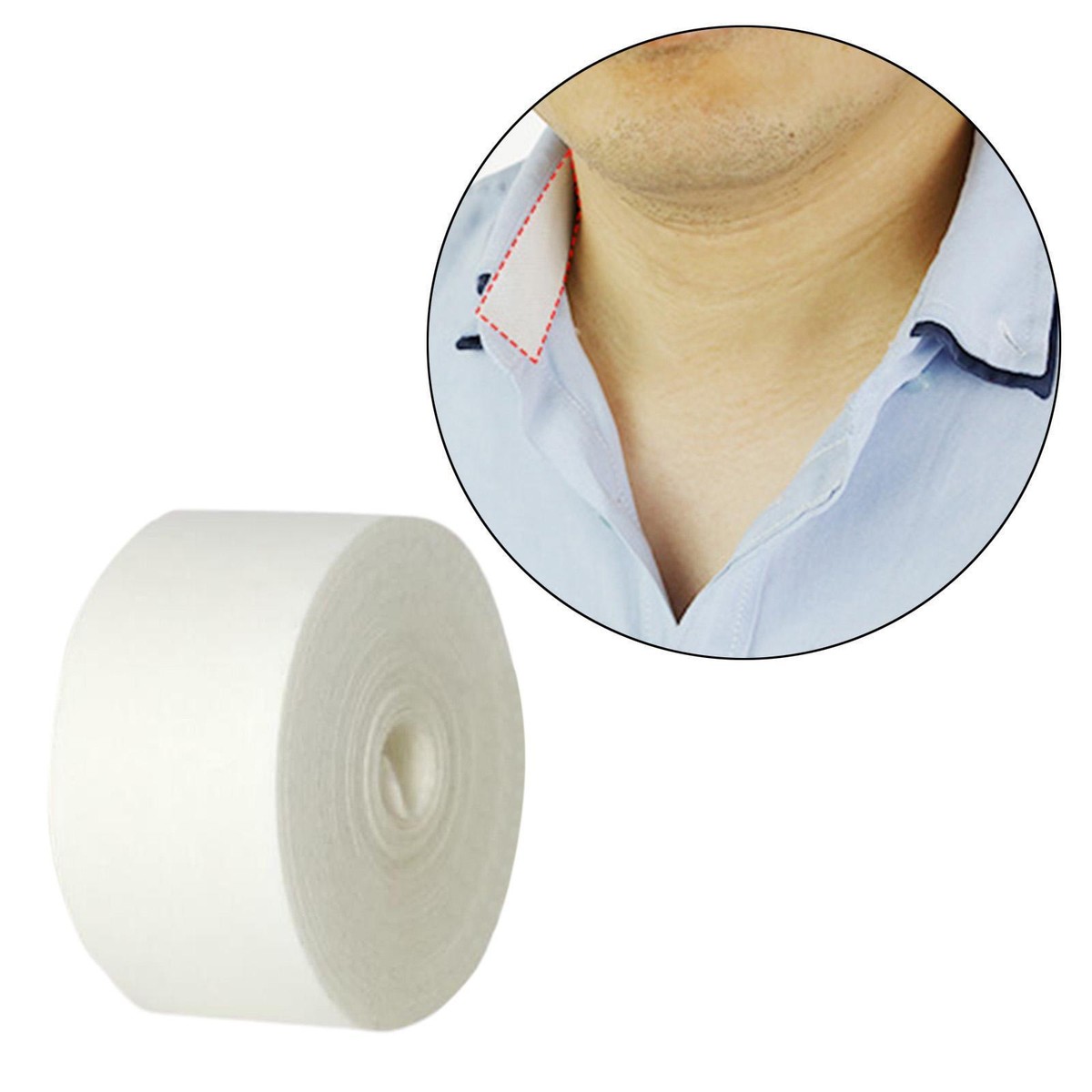 Shirt Collar Stain Protector Disposable Shirt Collar Protector For