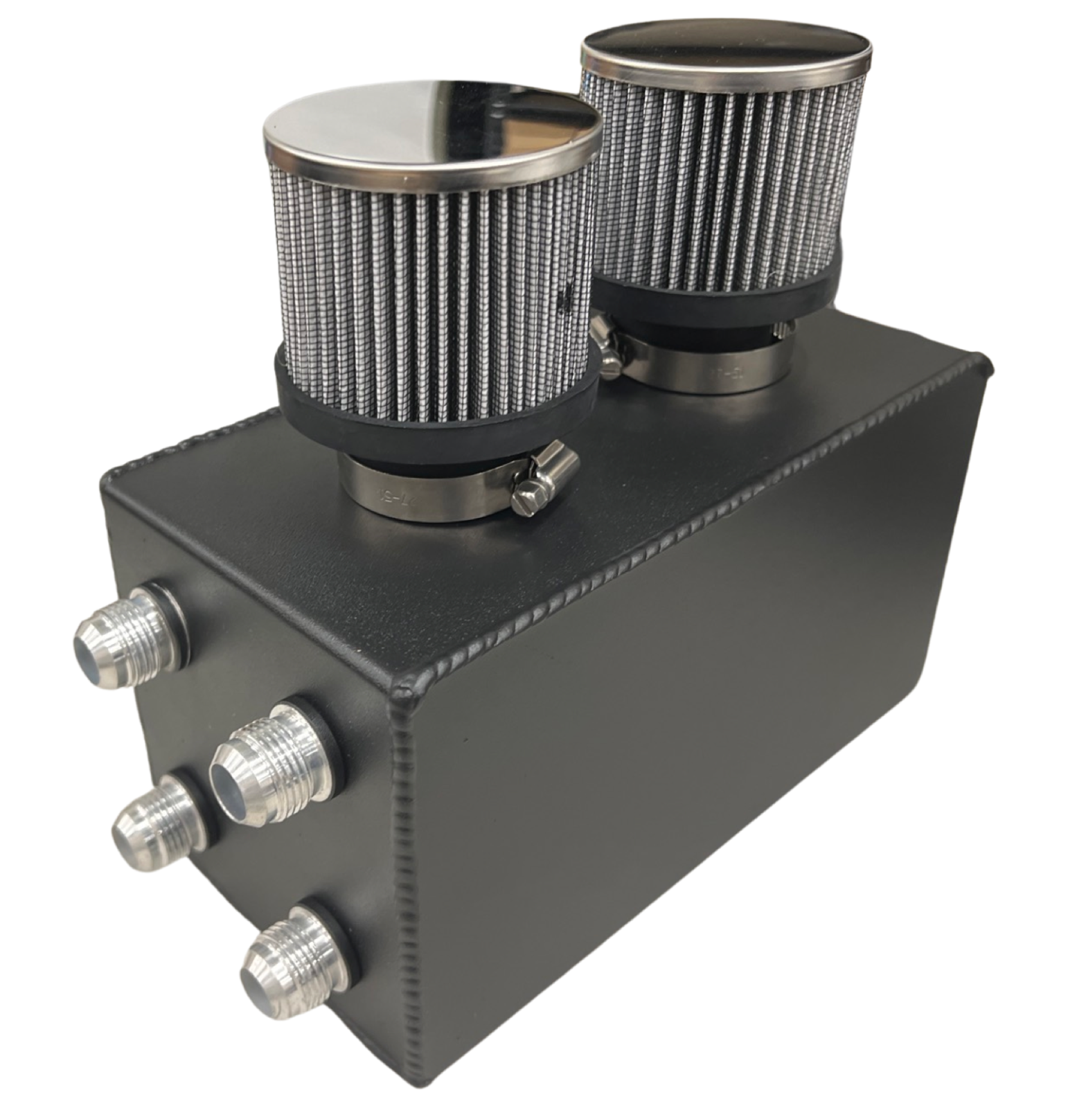 Battery Relocation Oil Catch Can For EK EG CRX DC2 Si Type R 4 Port ...