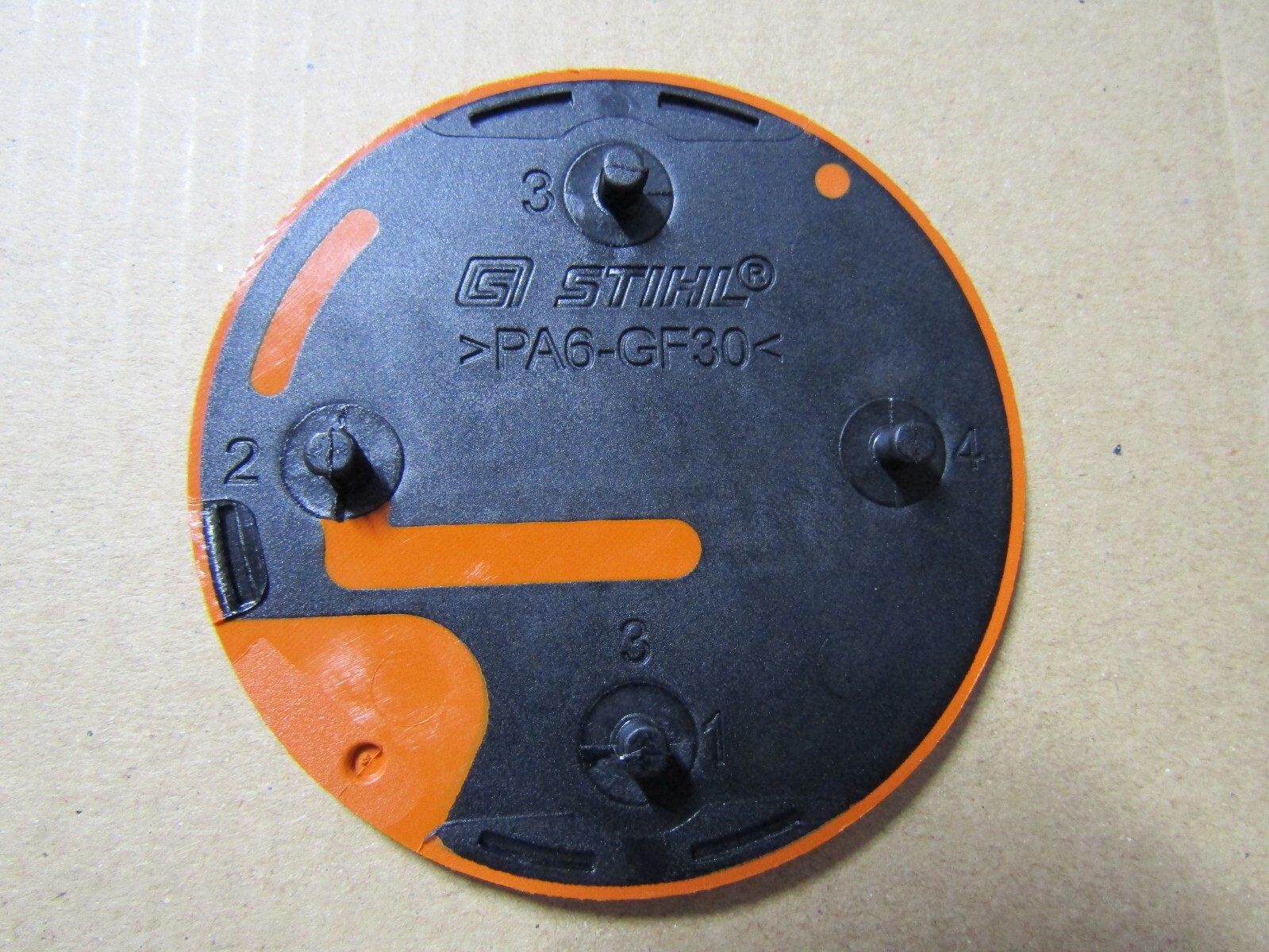 STIHL Chainsaw Rewind Starter Cover Model Plate ID Emblem Badge MS210C ...