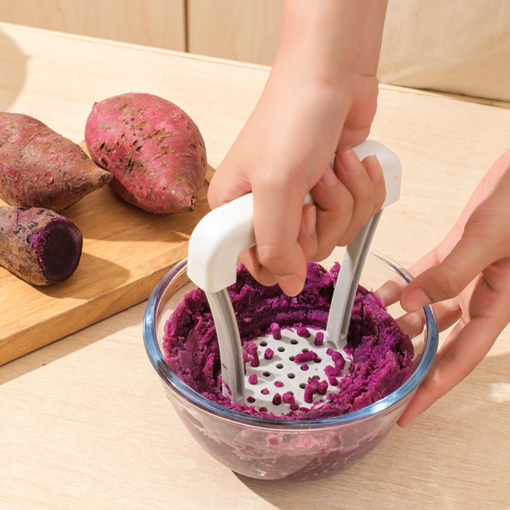 Plastic Pressed Potato Pusher Mud Press Masher New Manual Potato Masher ...