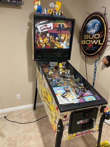 The Simpsons Pinball Party Machine by Stern - Fully Loaded and ...
