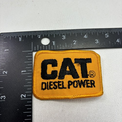 Vintage Caterpillar CAT DIESEL POWER Patch (Equipment & Machinery) 00RQ | eBay