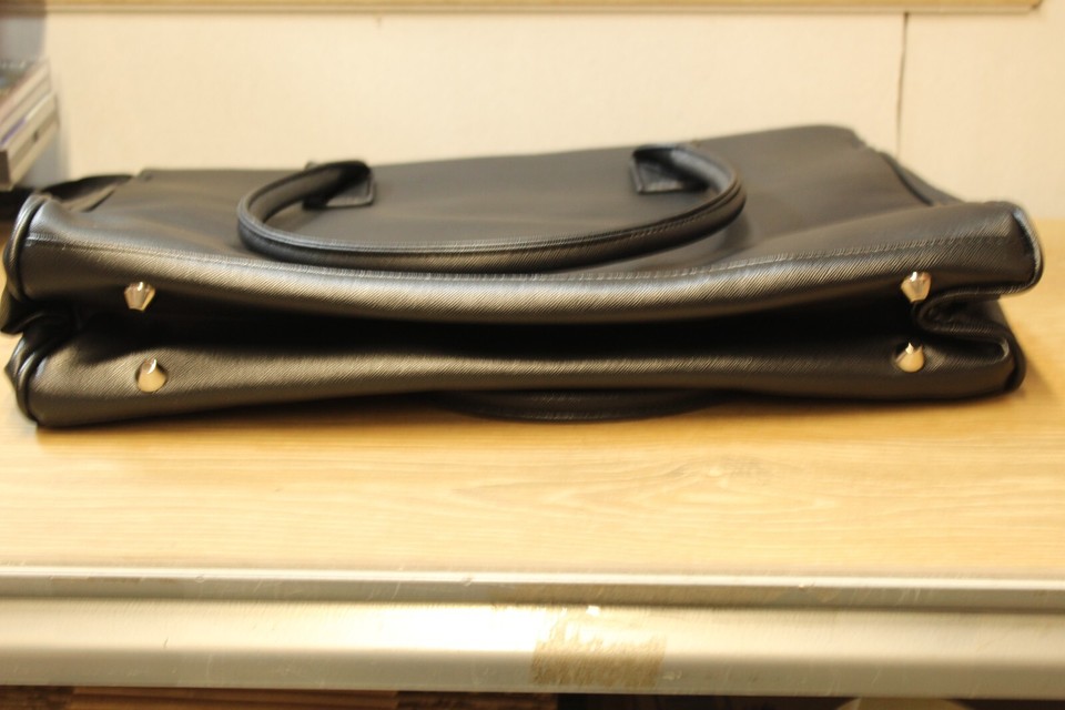 New MARY KAY TRAVEL TOTE LARGE BLACK PURSE STARTER KIT CONSULTANT BAG ...