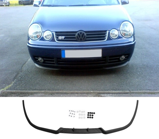 Suitable for VW Polo 9N MK4 4 Front Bumper Cup Chin Spoiler Lip ...