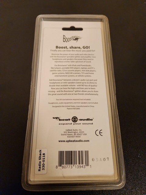 as Is Boostaroo T613 Headphone Amplifier for sale online | eBay