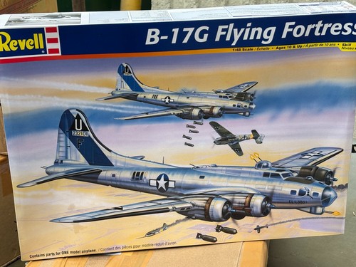 REVELL # 85-5600 1/48th SCALE B-17G FLYING FORTRESS MODEL KIT | eBay