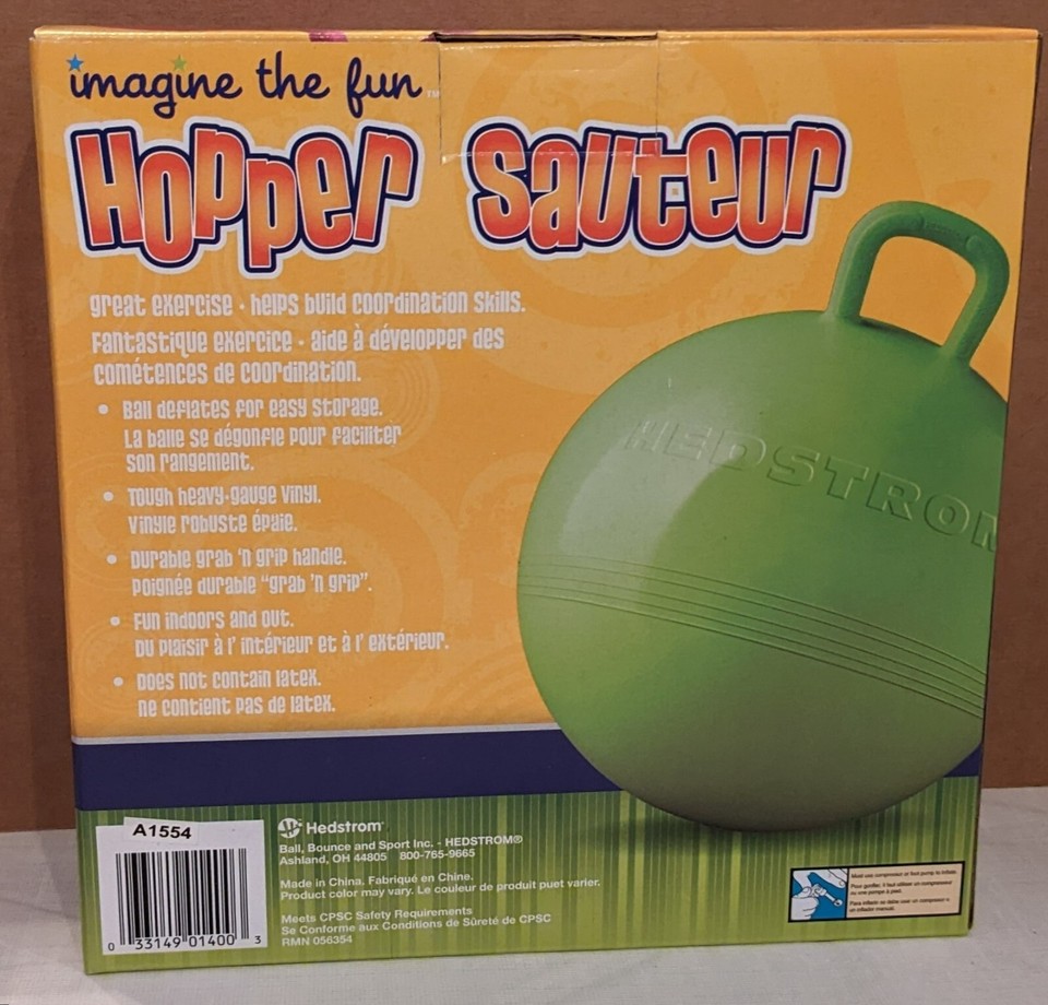 55-14001 Pink Fun Hopper, by Hedstrom - Fun For Indoors & Outdoors ...