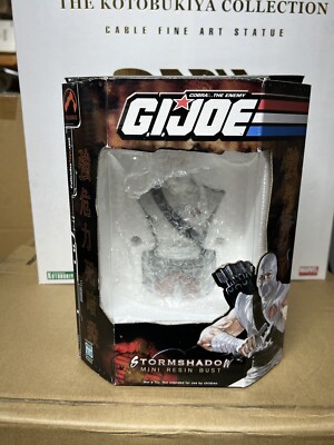 GI Joe Storm Shadow Mini Resin Bust AP 4500 Palisades Cobra | eBay