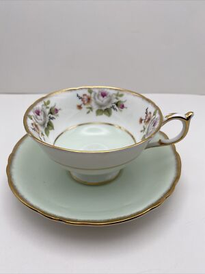 Cups & Saucers - Gold Rim Tea Cup