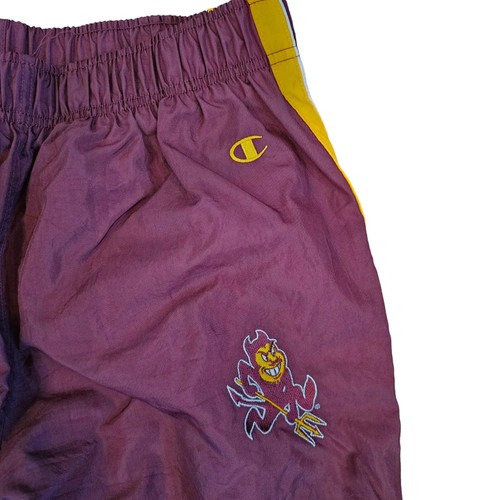 Y2K Eureka College Red Devils L Lined Breakaway Tearaway Maroon Track ...