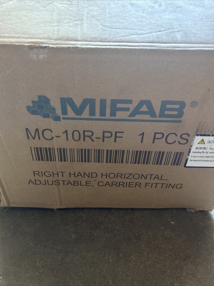 MIFAB MC-10R-PF Right Hand Carrier Fitting Horizontal Adjustable ...