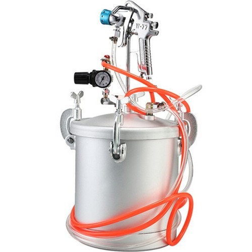 10L Colorful Paint Spray Gun Paint Tank Latex Paint Sand Spraying ...