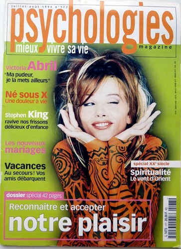 Mag rare 1999: VICTORIA ABRIL_MICHEL ONFRAY | eBay