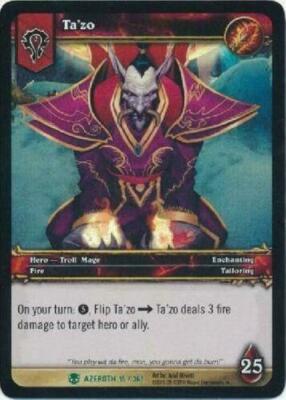 Return to the Scryers Light Play Illidan 234/252 World of Warcraft TCG ...