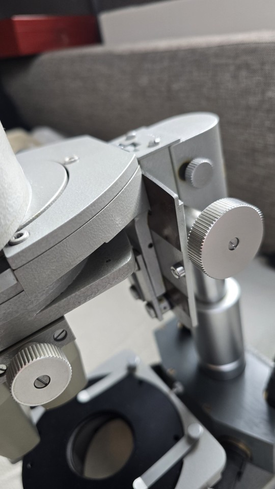 Leitz Stereo Microscope + Custom base 4x Led Light Osram 6000k unique ...