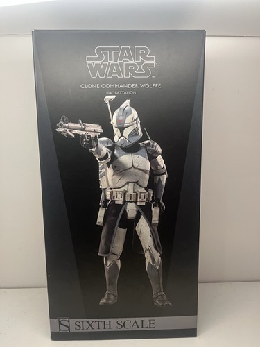 Clone Commander Wolffe 104th Battalion Sixth Scale Sideshow Collectable ...