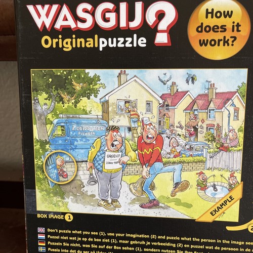 2021 WASGIJ 1000 Piece Original #37 “Holiday Fiasco” Cartoon Jigsaw ...