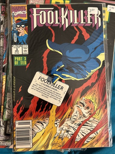 FOOLKILLER 3/10 NOV #3 MARVEL COMIC BOOK 1990 | eBay