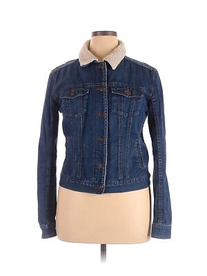 Bullhead Black Women Blue Denim Jacket XL | eBay