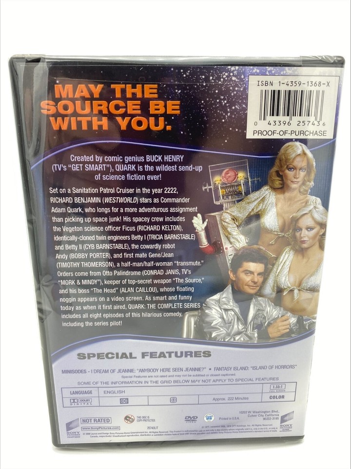Quark - The Complete Series (DVD, 2008) 43396257436| eBay