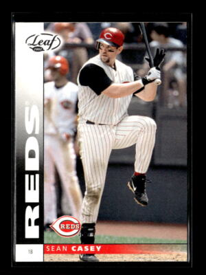 2002 Leaf #108 Sean Casey | eBay