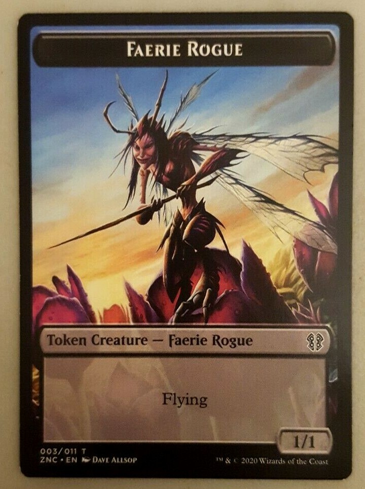 1x Germ Token // Faerie Rogue Token Zendikar Rising Commander MTG NM | eBay