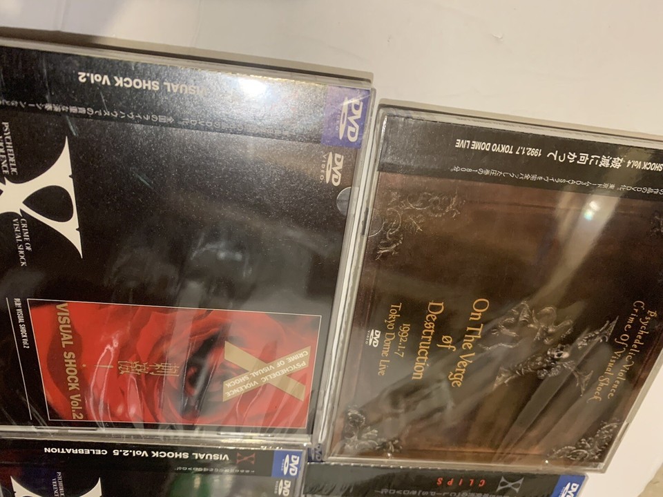 X JAPAN Rare Lot Set DVD Jrock JMetal Concert Yoshiki | eBay
