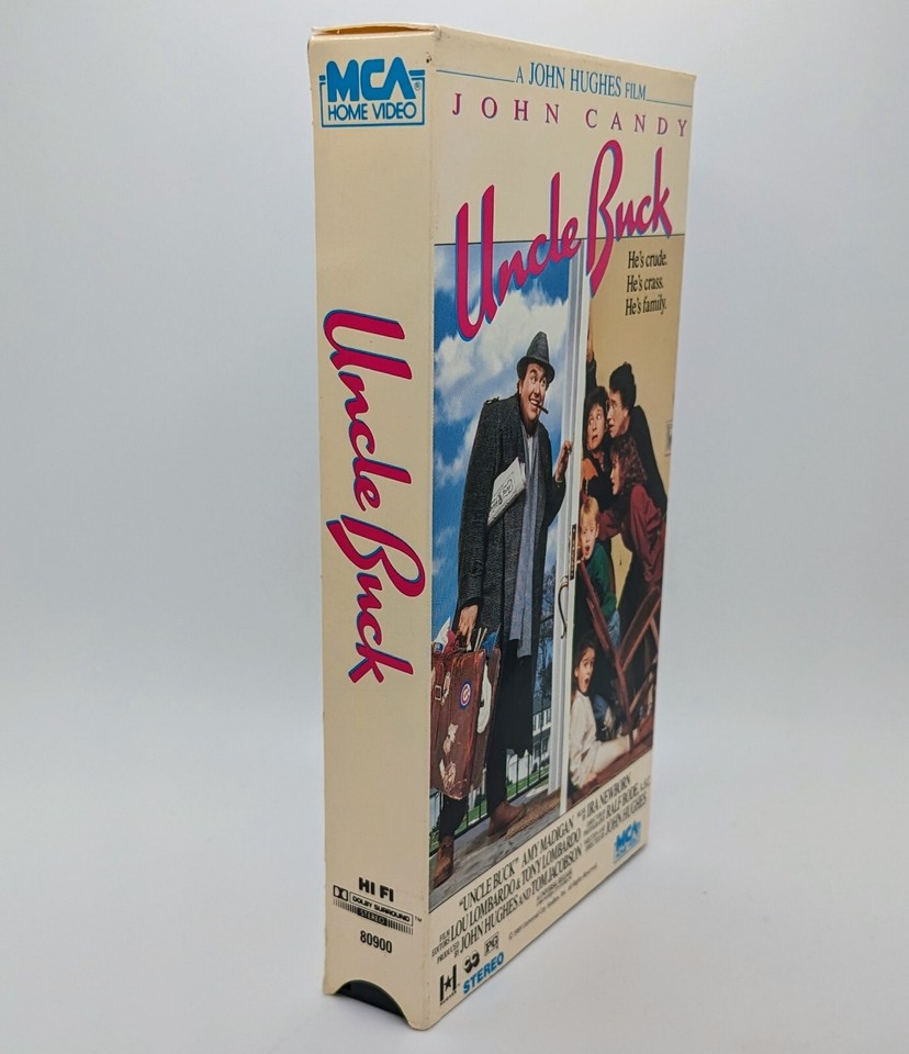 Uncle Buck VHS, 1996 John Candy Macaulay Culkin John Hughes MCA HOME ...