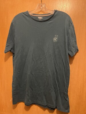 Old Navy Peace Blue T Shirt L | eBay