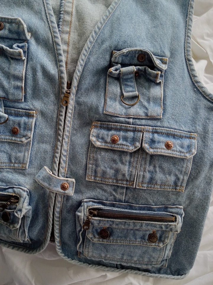 Rafaella Jean Outdoor Ventures Multi Pockets Women's Sz Large Vest | eBay