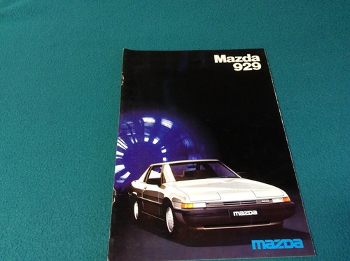 Mazda 929 Australian sales brochure March 1983 | eBay