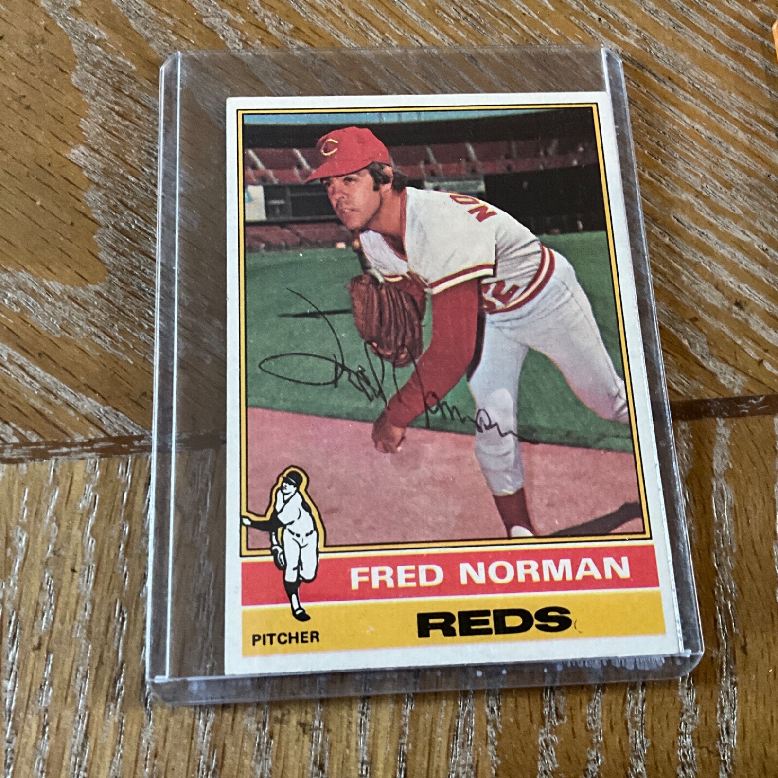 autographed 1976 Topps FRED NORMAN #C-1 | eBay
