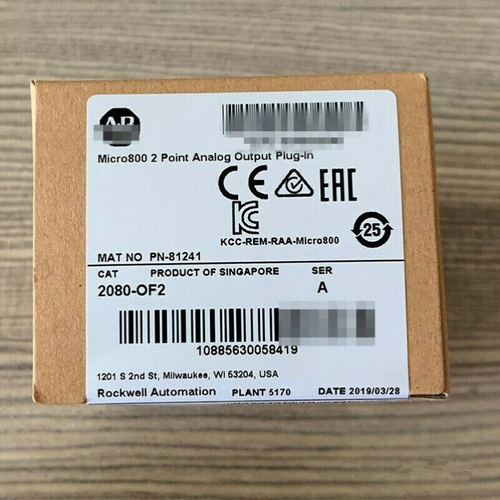 2080-OF2 AB Micro800 2 Point Analog Output Plug-In New Spot Goods | eBay