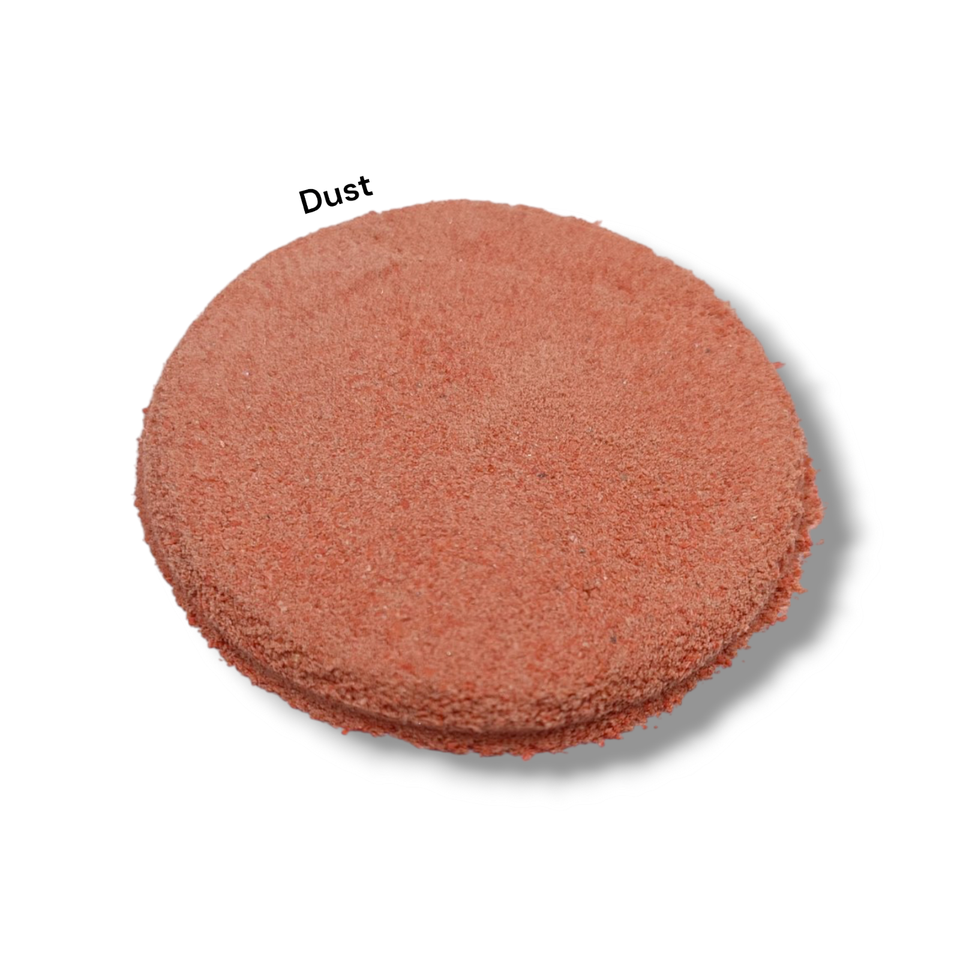 Crushed Orange Coral Dust Stone Powder Stone Sand Woodworking Ring ...