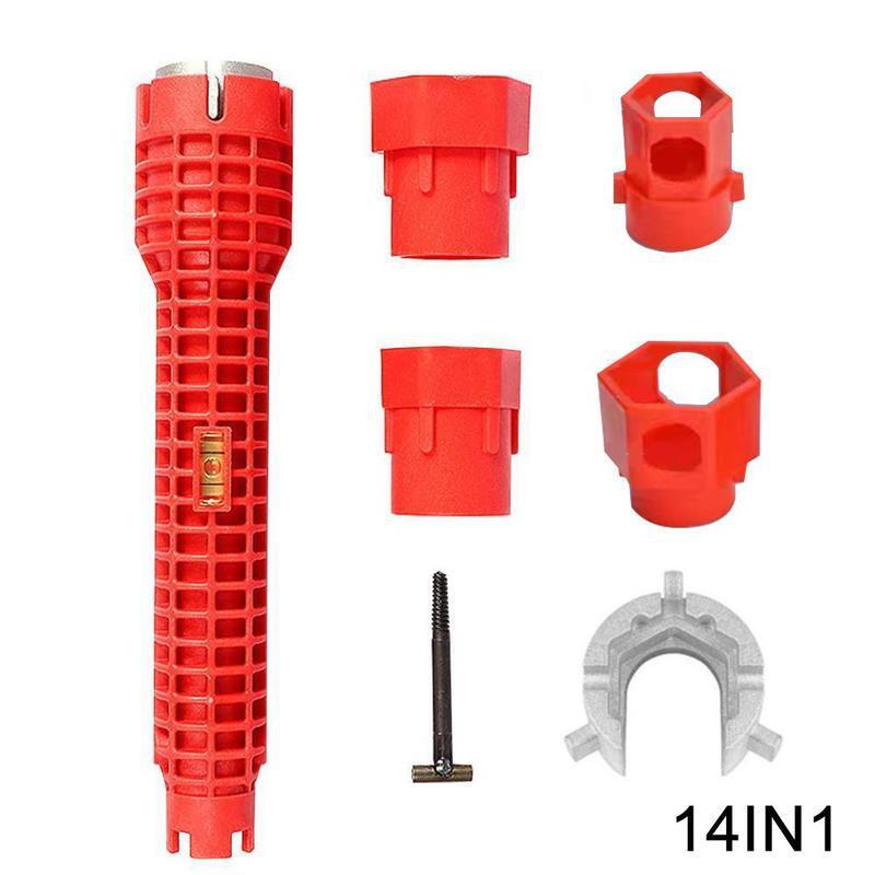 18 IN1 Multifunction Faucet Sink Basin Installer Pipe Wrench Tap ...