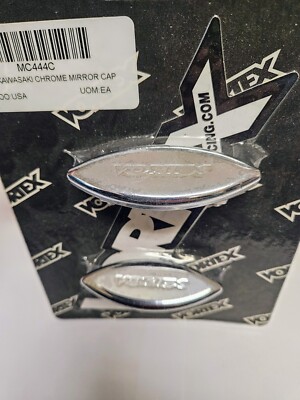 Kawasaki 00-05 ZX12 06-25 ZX14/R CHROME Vortex Mirror Block Off Offs ...