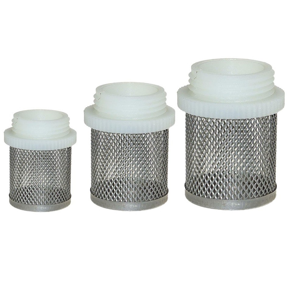 DN15 DN20 DN25 Sizes Available Brass Suction Basket with Stainless ...