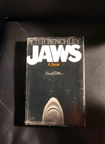 Jaws 1st Edition By Peter Benchley 1974 Hardcover. W/ Dust Jacket. | eBay