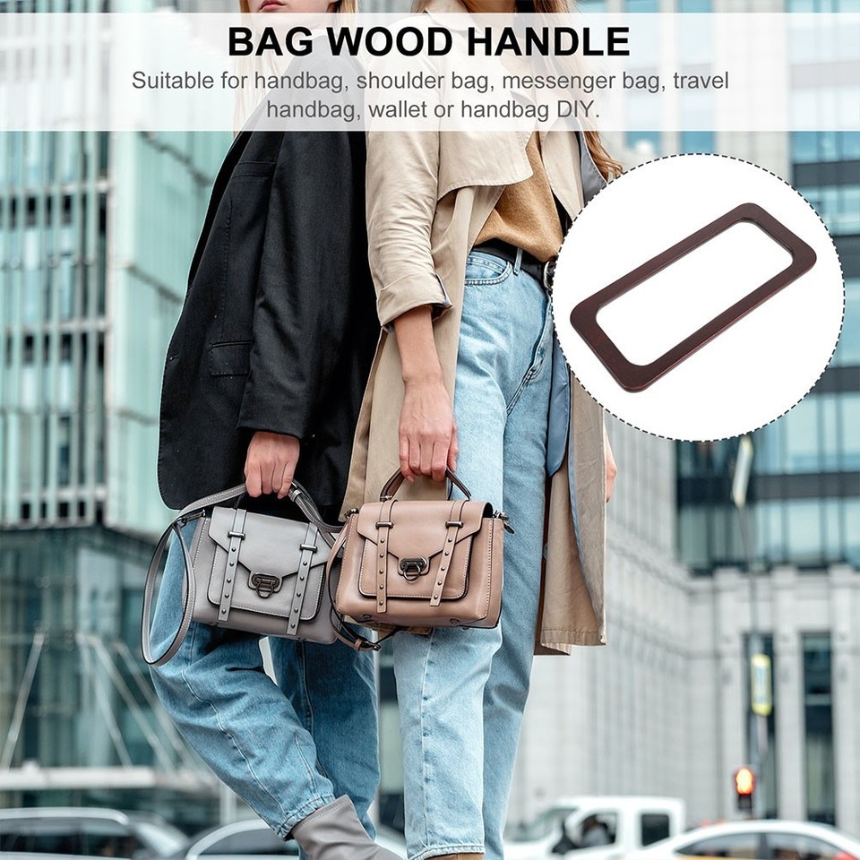 2 Pcs Bag Handle Replacement Handles for Handmade Bags Diy Supply ...