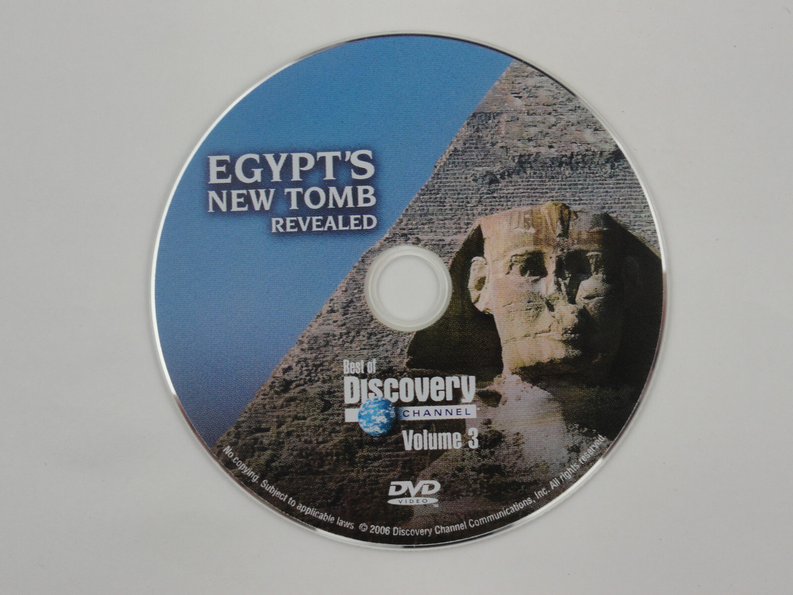 Best of Discovery Vol. 3: Egypt's New Tomb Revealed (DVD, 2006) - DISC ...