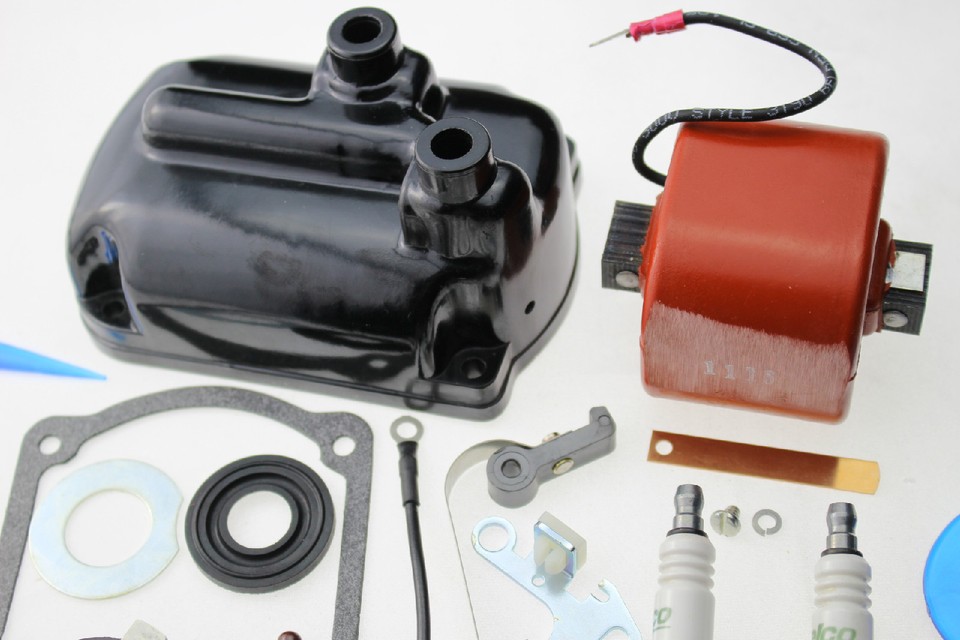 Magneto Points Rotor Cap Coil kit fit Wisconsin TJD Fairbanks X2B7E ...