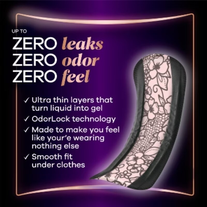 Always Discreet Boutique 6 Drops Incontinence Pads - Extra Heavy | eBay