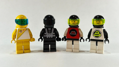 Lego Vintage Space Minifigures Futuron Blacktron M-Tron classic 1980s ...