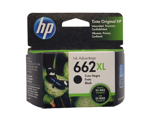 HP 662XL Ink Cartridge - Black (CZ105AL) for sale online | eBay
