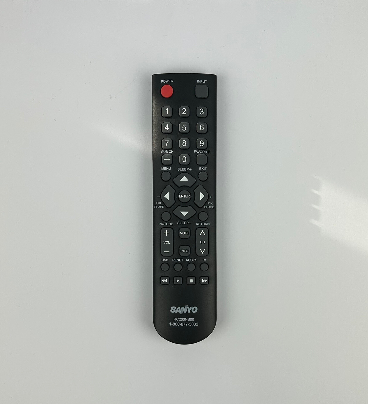 RC200NS00 Sanyo TV Remote Control DP32649 DP32D53 FVD3924 FVD4064 ...