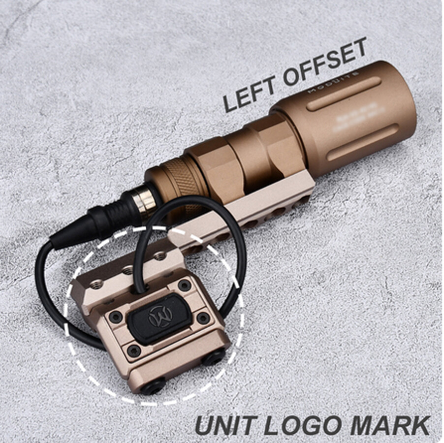 PLH V2 flashlight Tactical Scout Light LED With modbutton Switch RIGHT ...