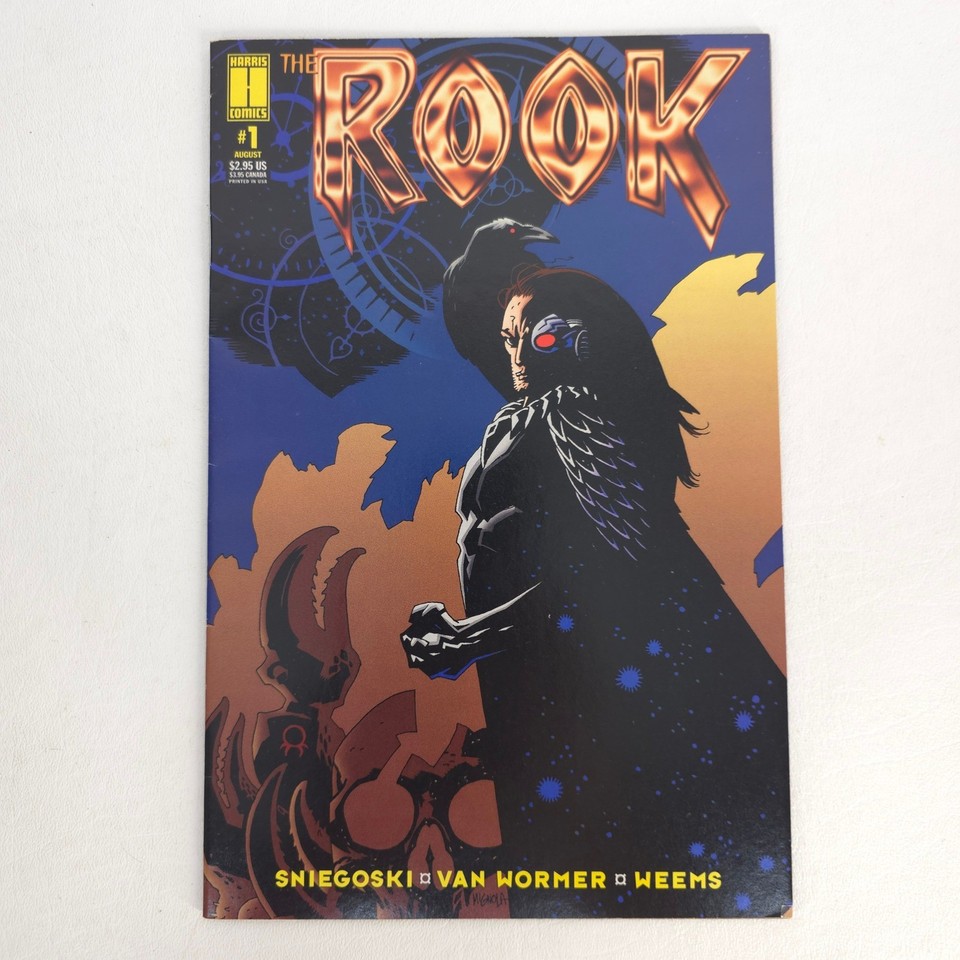 The Rook Comic Book Lot Issues 1 & 2 Harris Comics 1995 Sniegoski Sci ...